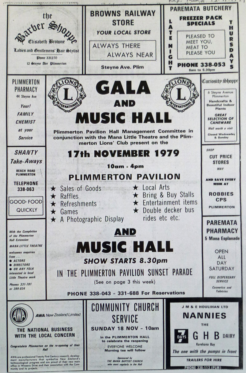 Plimmerton Pavilion – Plimmerton.nz